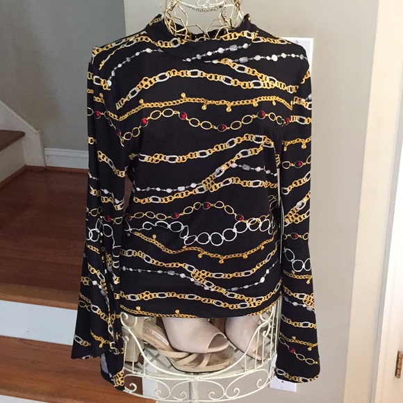 Almost Famous | Tops | Plus Size Extra Large Long Bell Sleeve Shirt ...